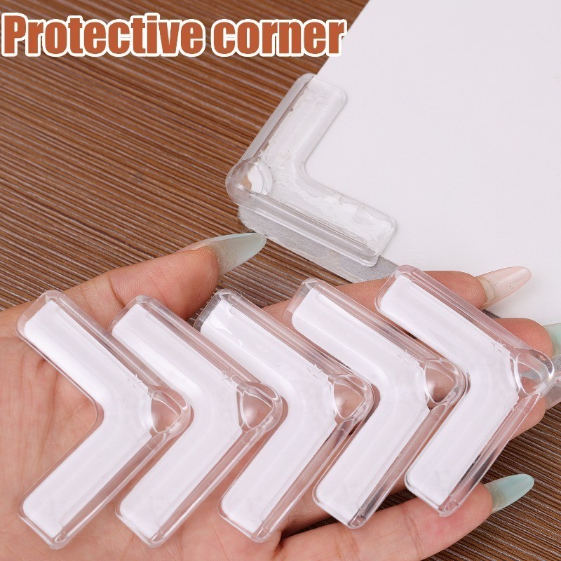 16Pcs PVC Transparent Corner Protector - Baby Proofing Corner ...