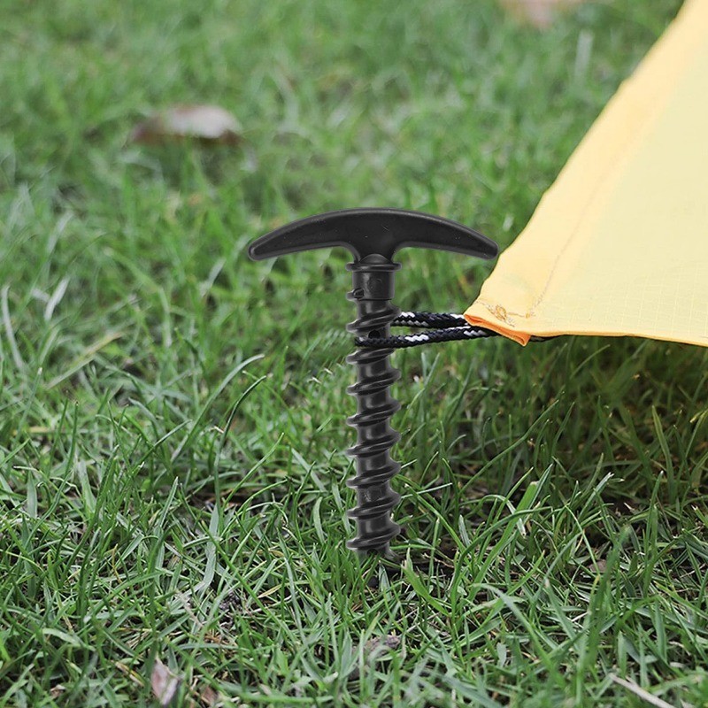 15Pcs Tent Fixed Nails - Spirals Tent Stake - Screw Anchor Stakes ...