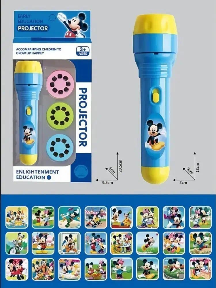 Disney Mickey mouse Children Torch Lamp Flashlight Projector Toy Anime ...