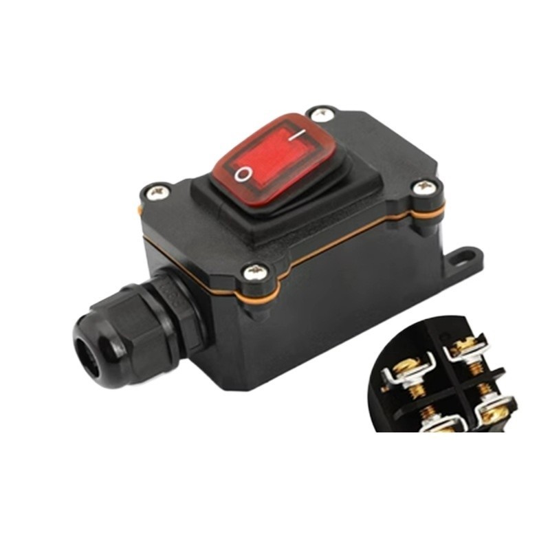 30A High Power Waterproof 24V 220V Ship Type Switch Line with High ...