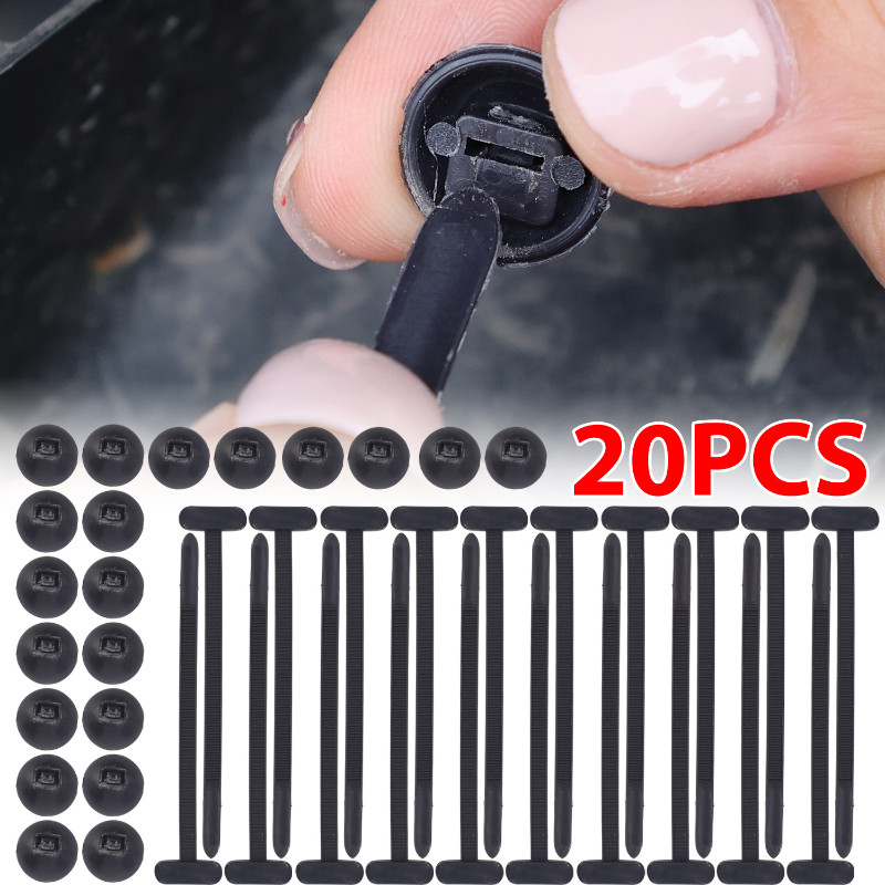 20 Sets Car Nylon Zip Ties - Home Industrial Repairing Tool ...