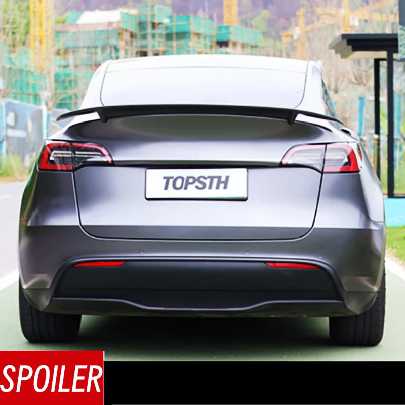 For Tesla Model 3 Y 2017-2023 Real Carbon Fibe Rear Trunk Lid Boot ...