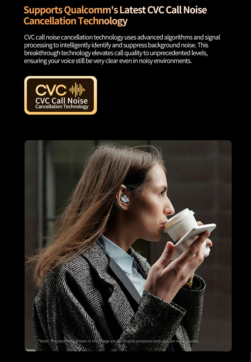 KZ AE01 Pro Wireless Upgrade Ear Hook Earphones Cable ANC Noise ...