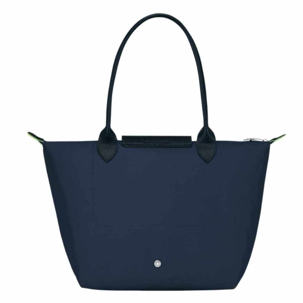Longchamp Le Pliage Club Green M Shoulder Bag Recycled Canvas Ocean ...
