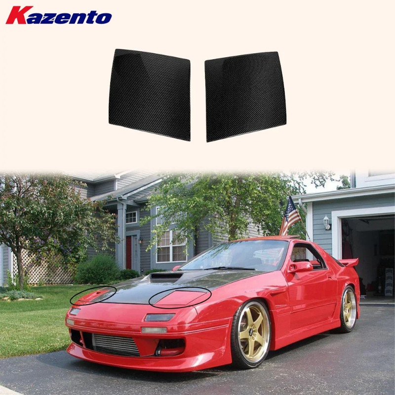 For Mazda RX7 FC 2 Door 1985-1997 OE Carbon Fiber Front Bumper ...