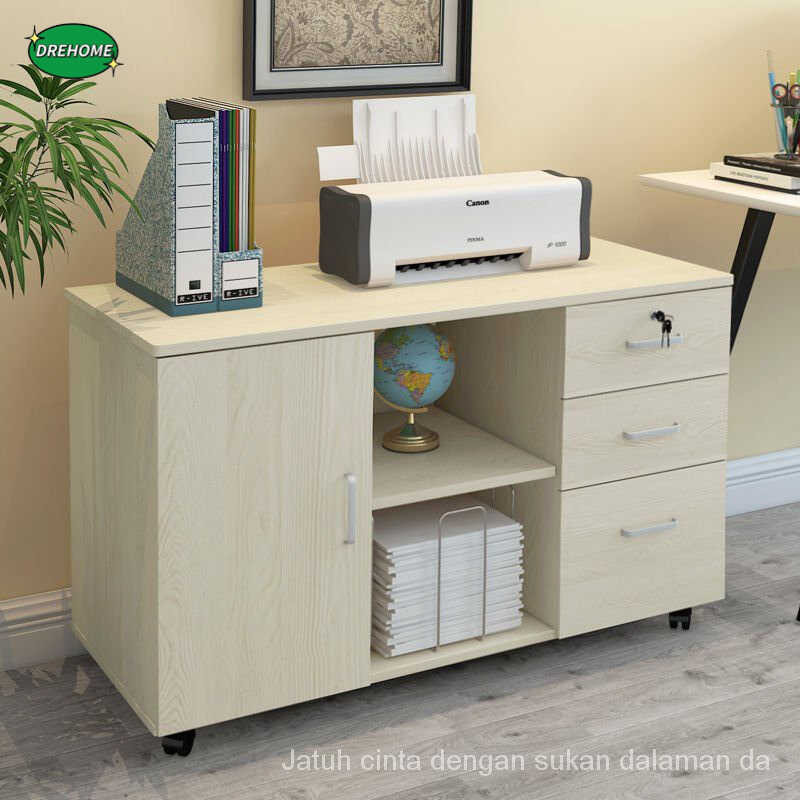 DRE Drawer Cabinet Almari Kecil Berkunci Wooden Filing Cabinet Office Cabinet Drawer Data ...