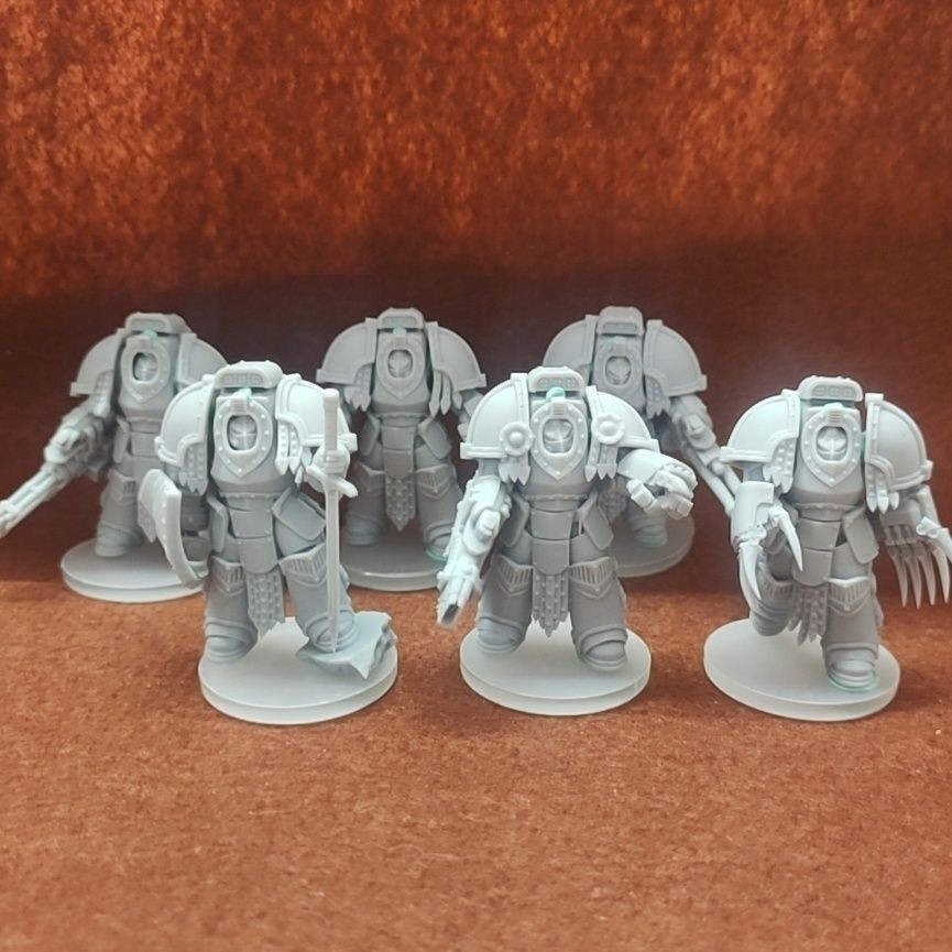 [Warhammer] 3D Light Curing Printing Chess Piece White Model Warhammer ...