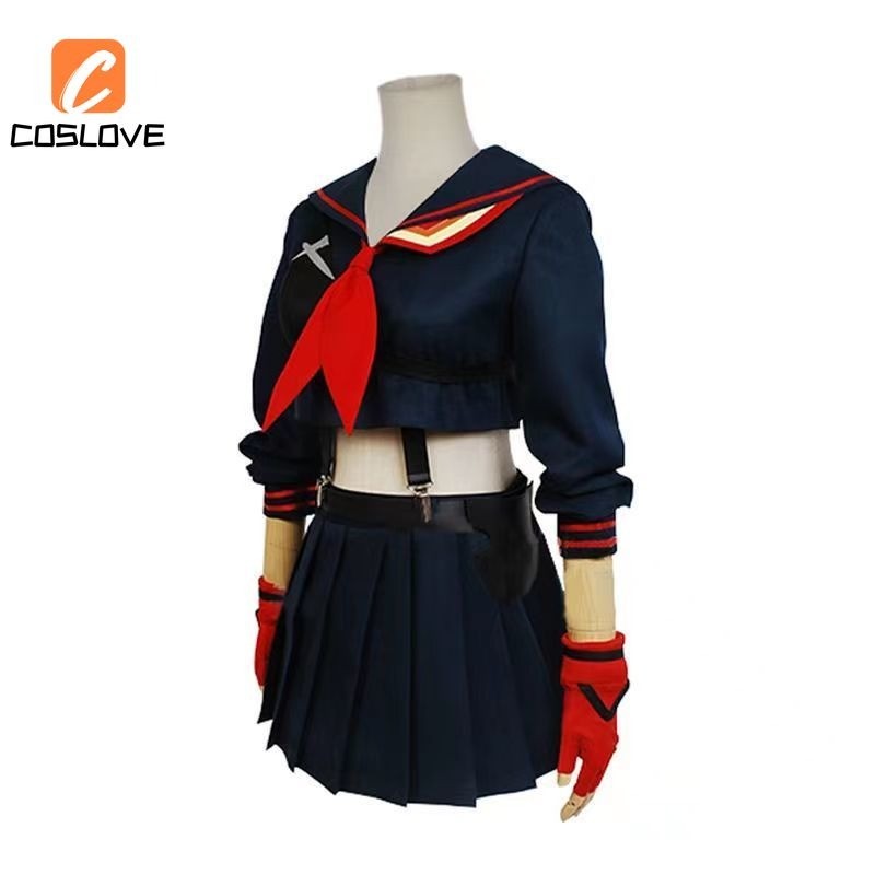 Anime Kill La Kill Natsuo Kurokami Cosplay Clothing Full Set Costume ...
