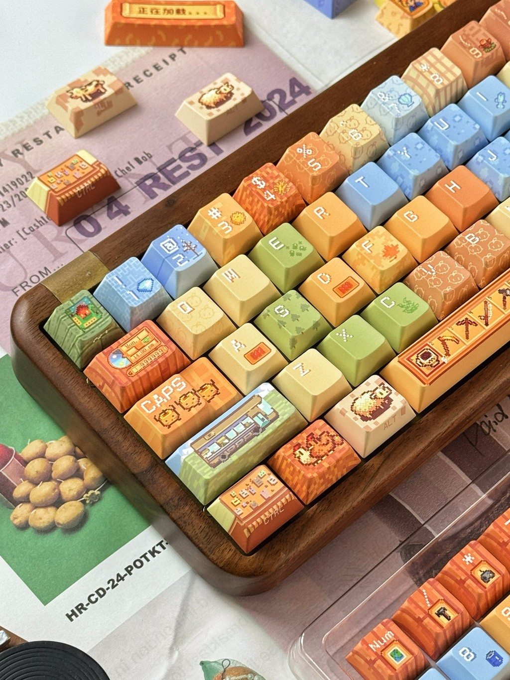 Stardew Valley Keycap Cherry Profile 136 Keys PBT Dye Sublimation ...