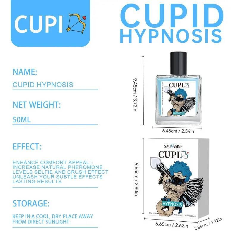 Cupid Perfume Hypnosis Scent Eau De Parfum Long-Lasting Fragrance Unisex Cologne Sensual Aroma ...