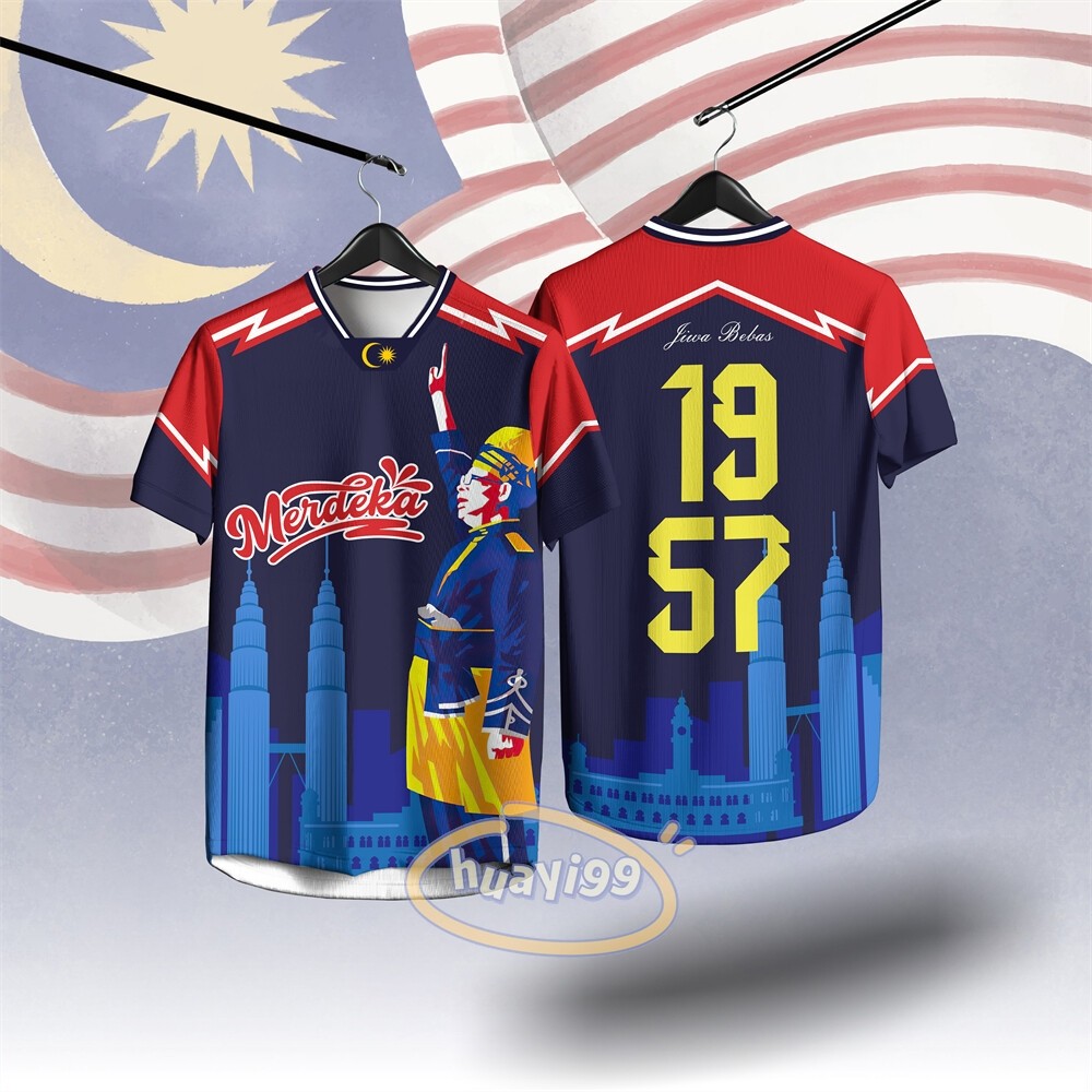 【IN STOCK】2025 baju Merdeka Budak lelaki Malaysia Merdeka 68 Jersey ...