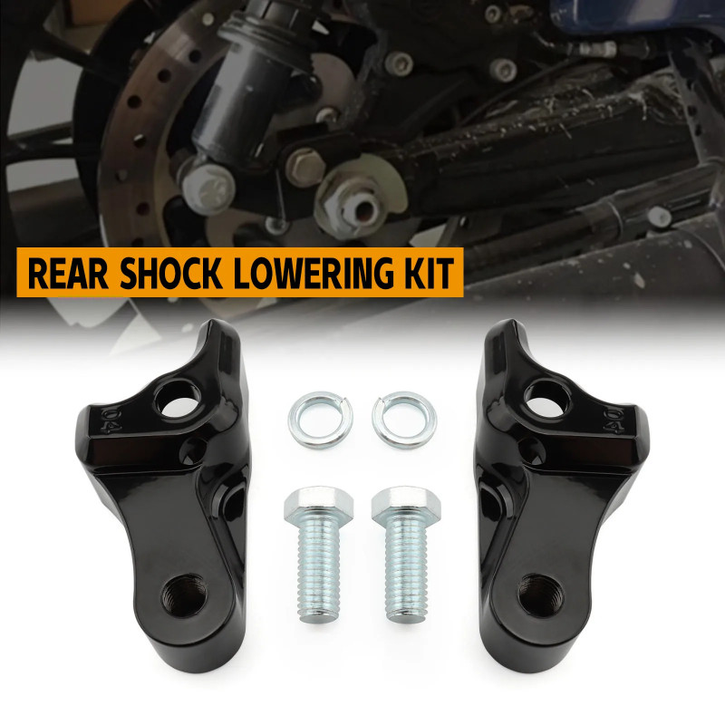 Motorcycle Lowering Blocks Kit 1 inch Fits For Touring Electra Road ...