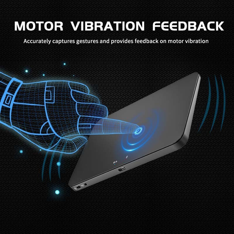 Rechargeable Wireless Touchpad Multi Function Bluetooth Wireless&Wired ...