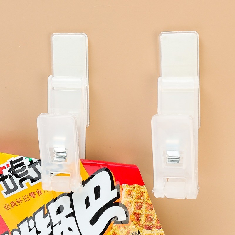 Simple Transparent Wall Mounted Folding Clip - Durable Anti Slip Home ...
