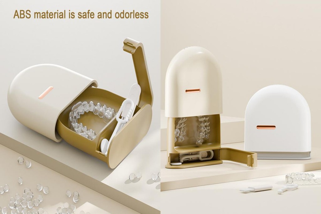 JEN Orthopedic Retainer Holder Orthopedic Retainer Box Portable 2 ...