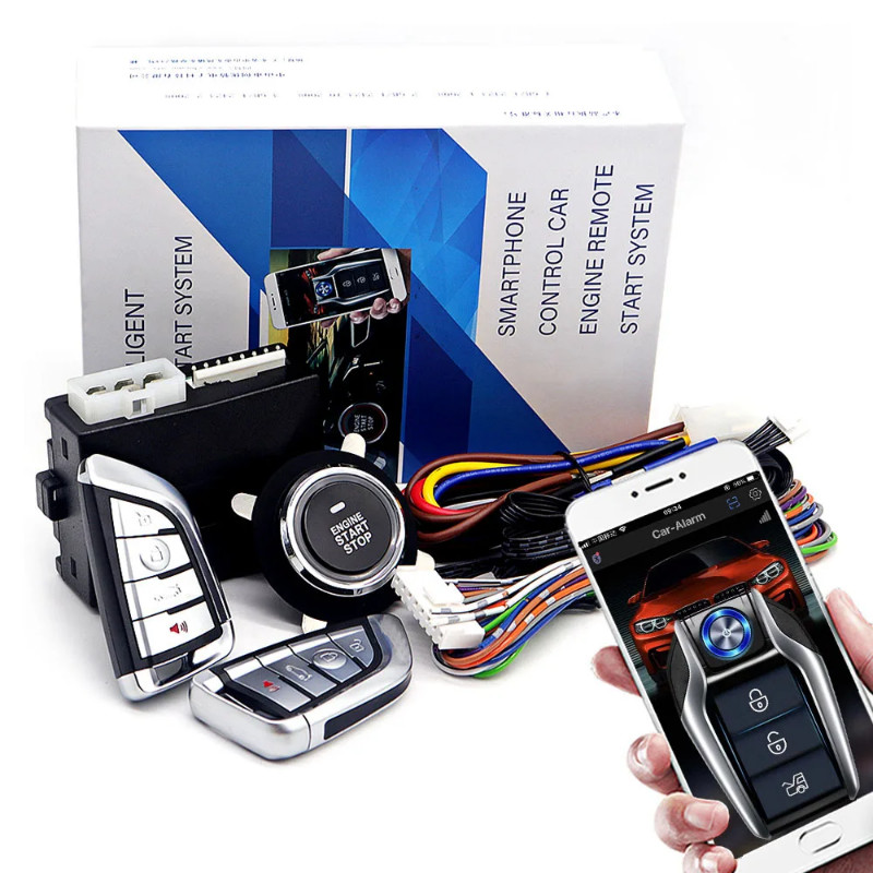 Universal Type Bluetooth Mobile Phone Remote Control The Car Starts ...