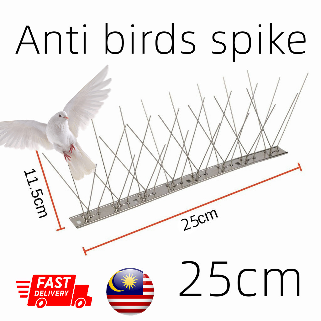 COD Bird Repellent Mat S/Steel Anti Birds Spikes Device Dashboard ...