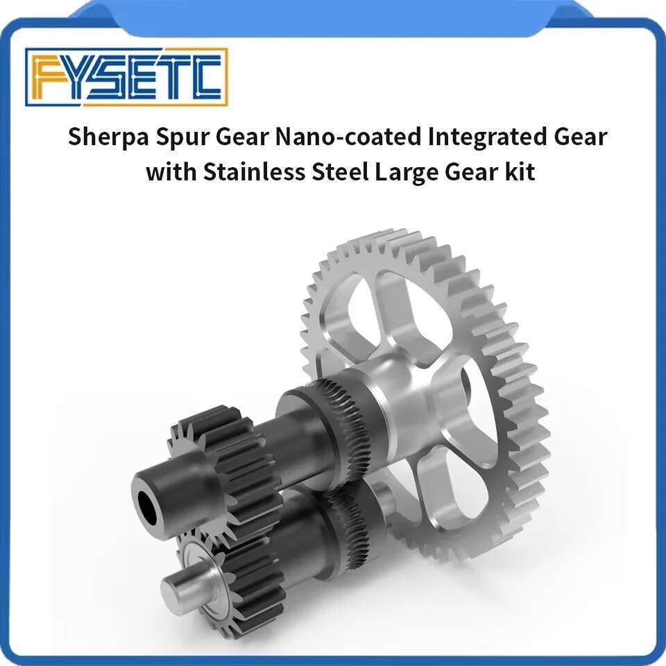 3D FYSETC Sherpa CNC Spur Gear Nano Coating one-piece Stainless Stee ...