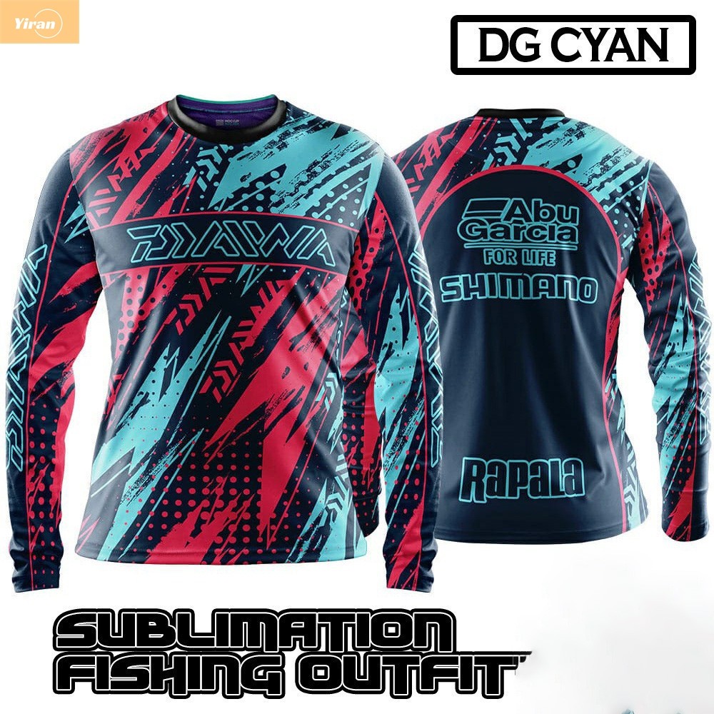 Edition Jersey Sublimation | SALT WATER Clothes Anti-UV fishing | Baju ...