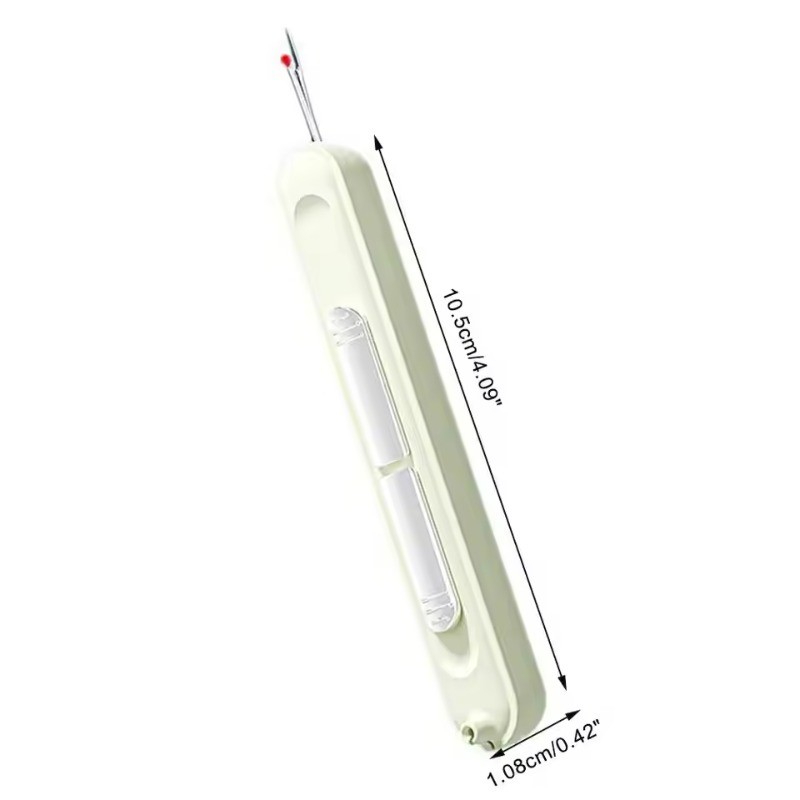 2 in 1 Needle Threading Tool Helper Double Head Cross-Stitch Hand ...