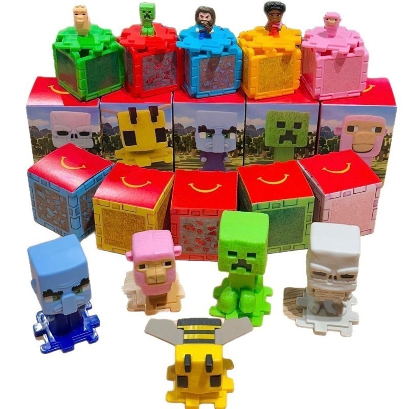 2025 Minecraft Movie McDonalds Toys Happy Meal Mcdo Minecraft ...