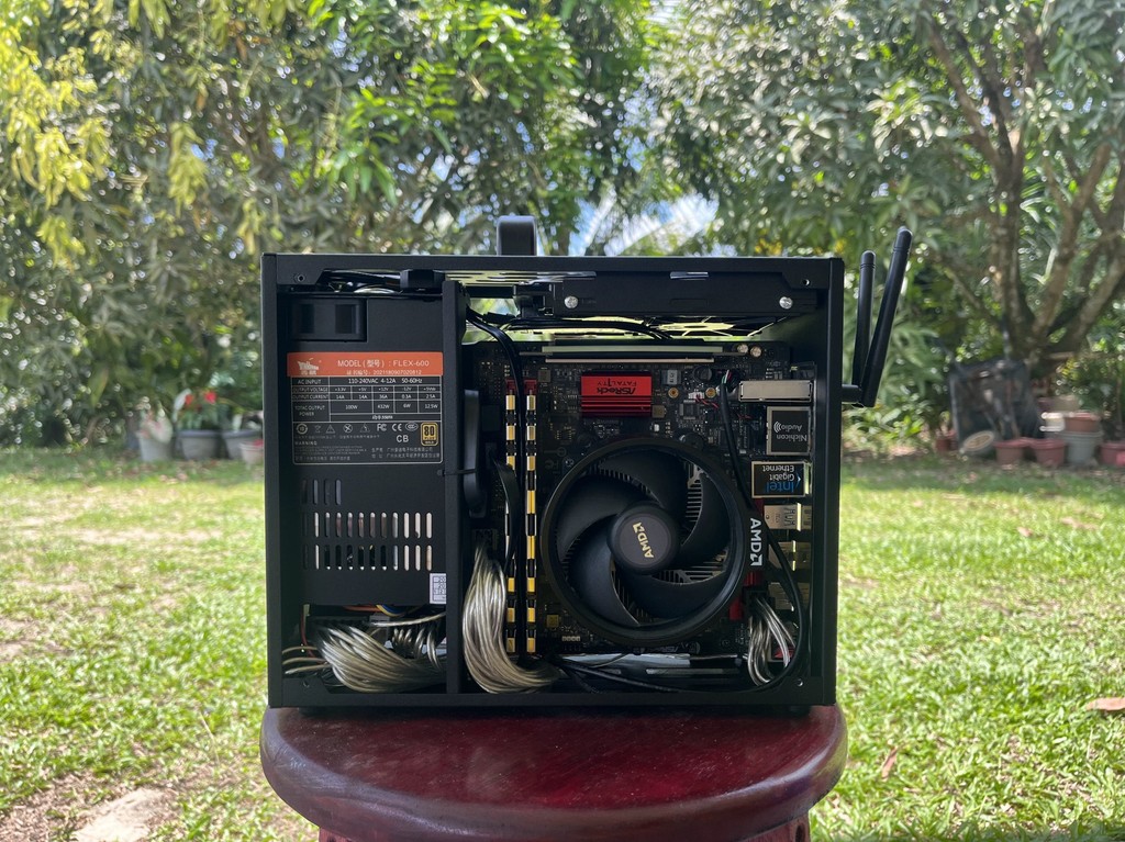 Plain D26 Case Mini ITX Chassis Metal Portable Portable A4 Small Chassis 1U Power Supply/SFX ...