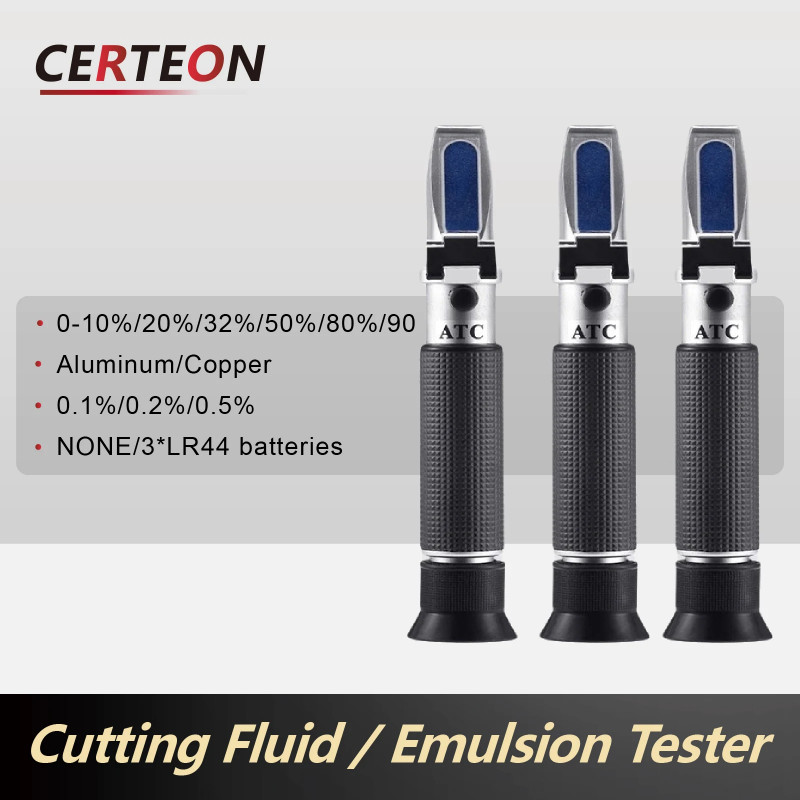 ATC Handheld Cutting Fluid Refractometer Coolant Concentration Meter ...