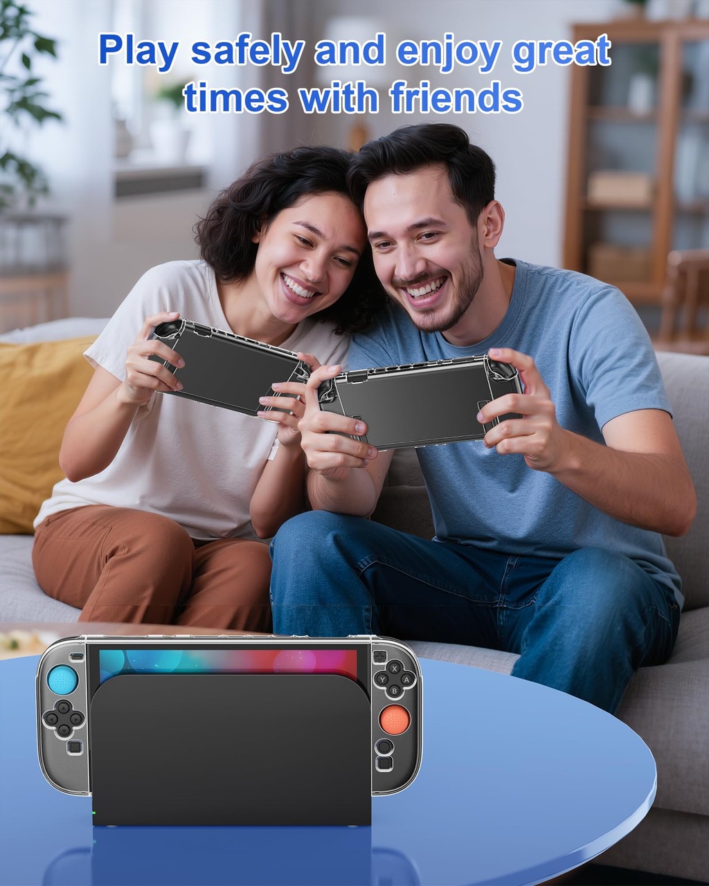 Transparent Protective Case Shell for Nintendo Switch 2 Console Joycon ...