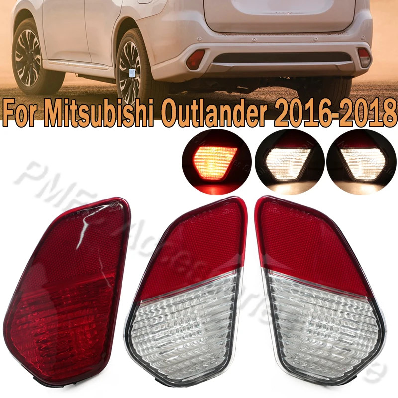 Brake Light Rear Bumper Fog Light Reflector Lamp Taillight Stop Lamp ...