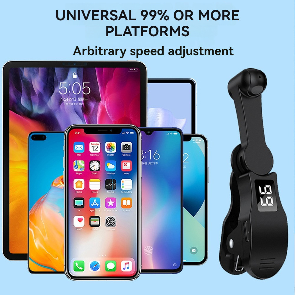 Rechargeable Auto Clicker for Smart Phone，Mobile Phone Screen Auto ...