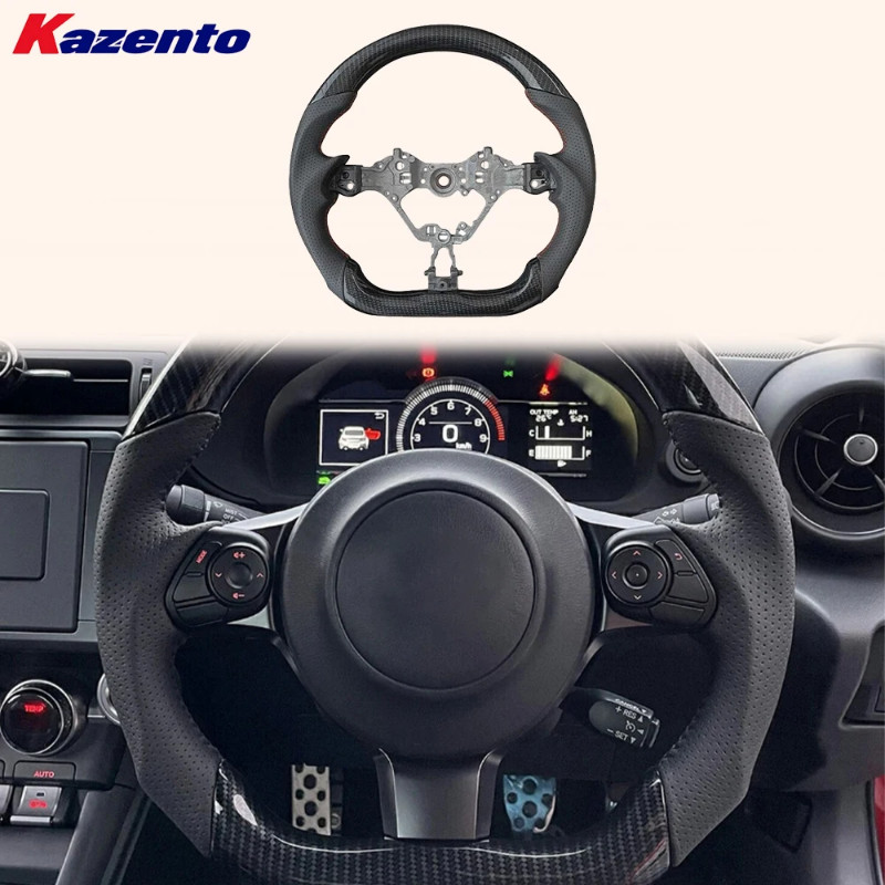For Toyota GR86 ZN8 ZD8 2021-2024 Coupe Carbon D Style Steering Wheel ...