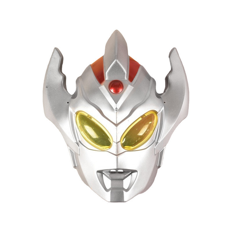 Ultraman LED Light Up Mask for Kids - Eye Flashing Glow Cosplay Costume ...