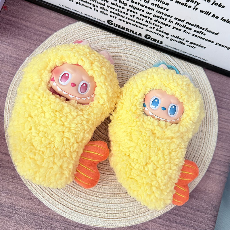 CF （clothes only）For 17 cm v1/v2/v3 Labubu clothes fried shrimp onesie ...
