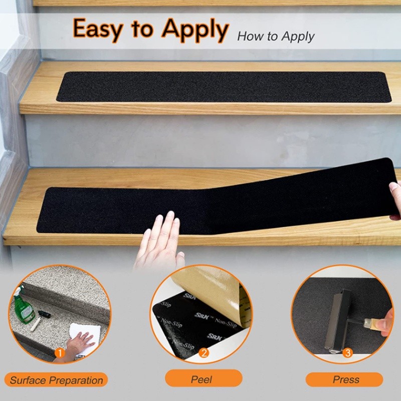 5M Anti Slip Floor Tape Adhesive High Grip Stickers Waterproof Safety ...