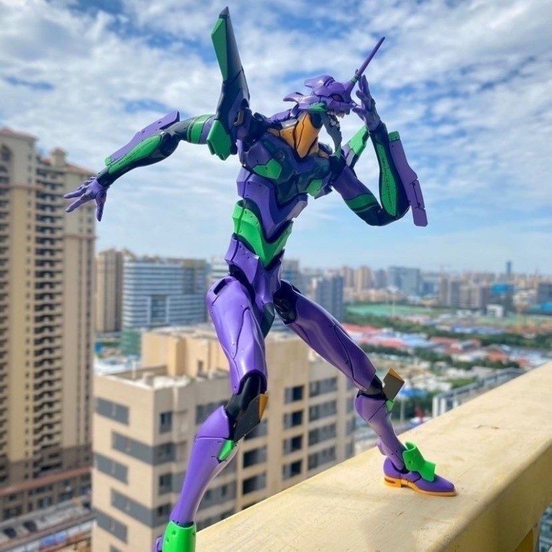 EVA Neon Genesis Evangelion Movable Joint Action Figurines Car Tabletop ...