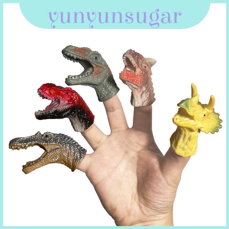 Tyrannosaurus Finger Rex Puppet Toy Realistic Texture And Bright Colors ...