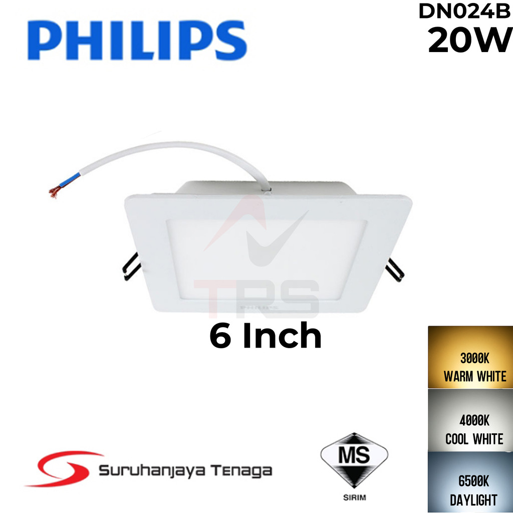 PHILIPS MESON Recessed Downlight 4" 5" 6" 8" 9W 13W 17W 24W LED Ceiling Light 59464 59465 59466 ...
