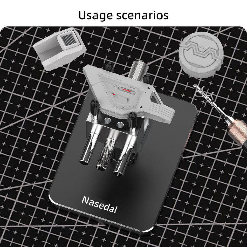 Nasedal Mini Vise Gundam Model Tools Fixture 2 in1 Portable Clamp Multi ...