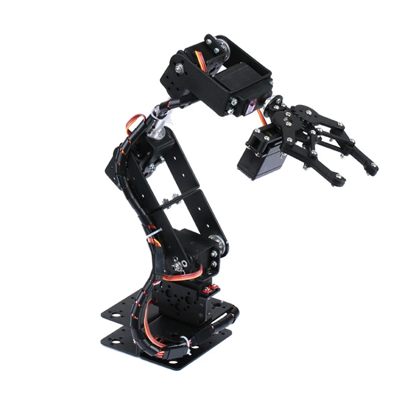 MG996 Robot Arm Bracket 6 DOF Robot Arm Frame DIY Kit 3D Open Source Code and Tutorial for ...