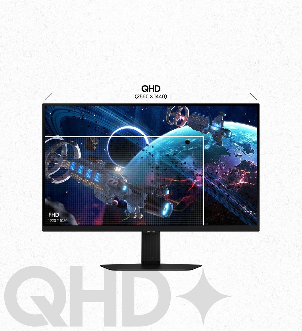 Samsung 27”, 3” Flat Height Adjustable G5 QHD Gaming Monitor | Shopee ...