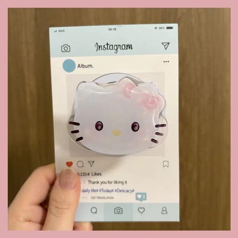 Cute Sanrio Hello Kitty's Magnetic Popsocket Mobile Phone Grip Holder ...