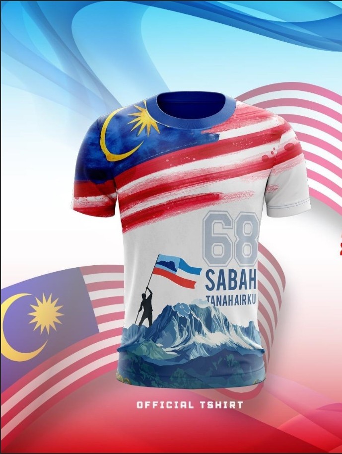 Merdeka 68 Baju T Shirt Merdeka Malaysia 2025 T Shirt Nfl Round Neck ...