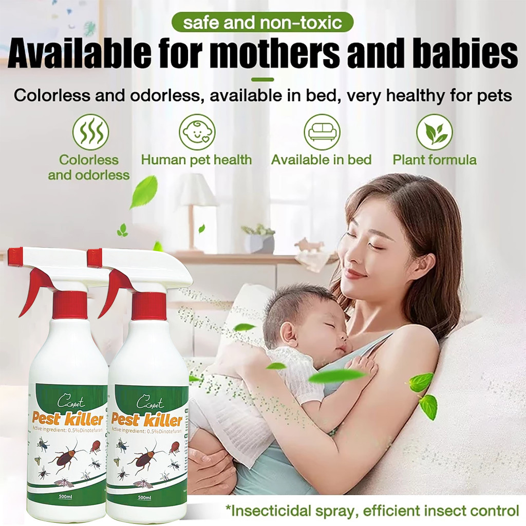 500ml Household Insecticide Spray Killer Pest Control Suitable for ...