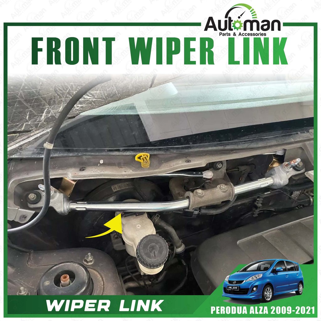 Perodua Alza 2009 - 2021 Front Wiper Link Wiper Linkage Motor Exterior ...