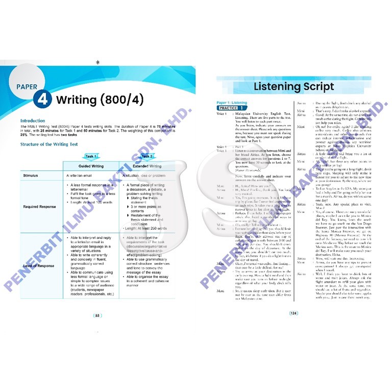 (SI)NOTES & PRACTICES MUET ENGLISH TEST STPM (CEFR-ALIGNED) BUKU ...