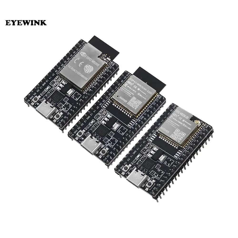 ESP32 DevKitC development board can be equipped with WROOM-32D/32U ...