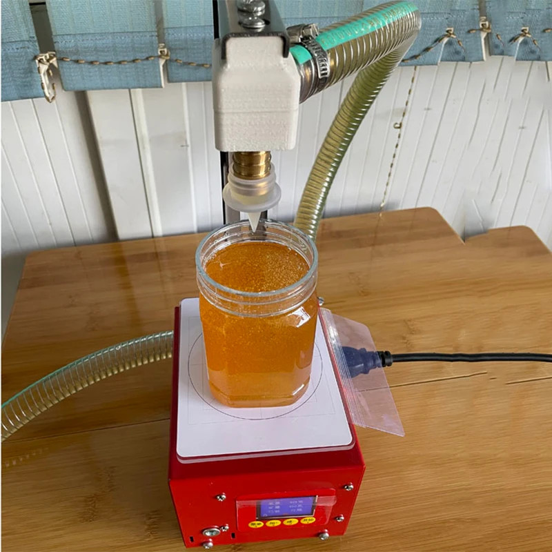 5KG Commercial Electric Paste Honey Filling Machine Gear Honey Pump ...