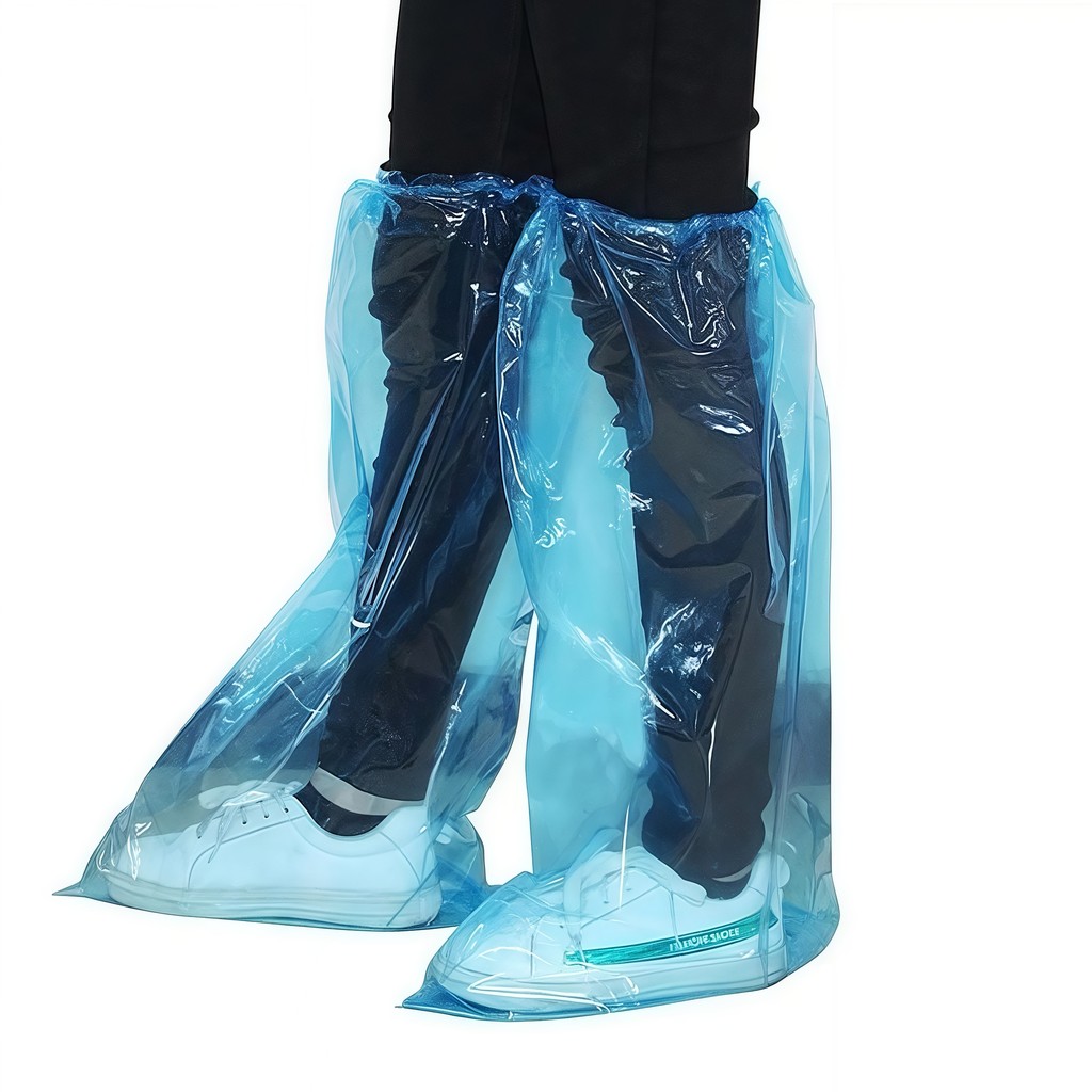 【50PCS】Disposable Shoe Cover PP Boot Protector Elastic Waterproof ...