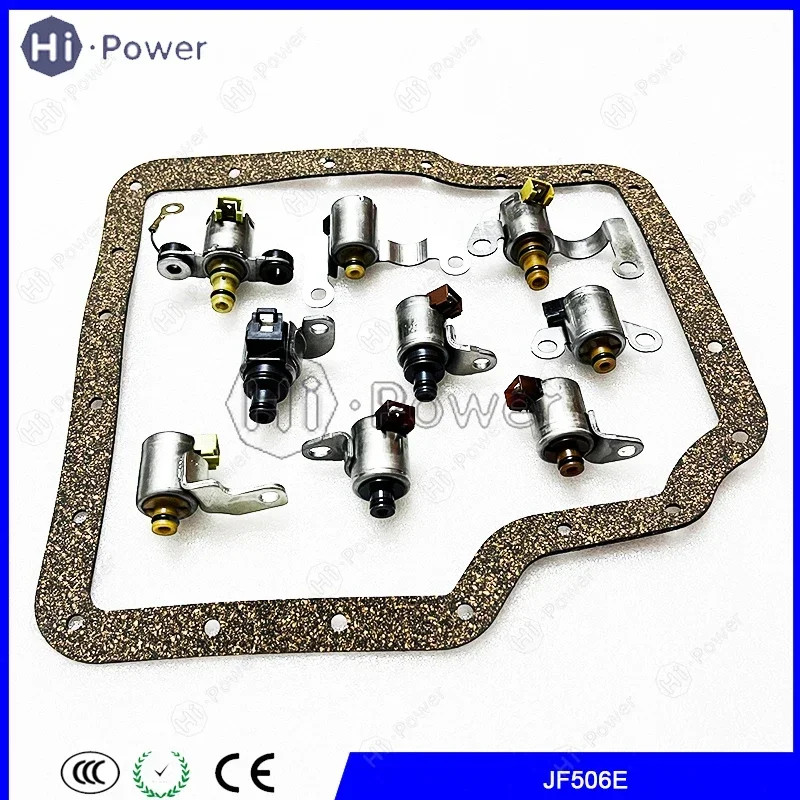 9 PCS Automatic Transmission JF506E 5F31 09A Solenoids Kit For Ford ...