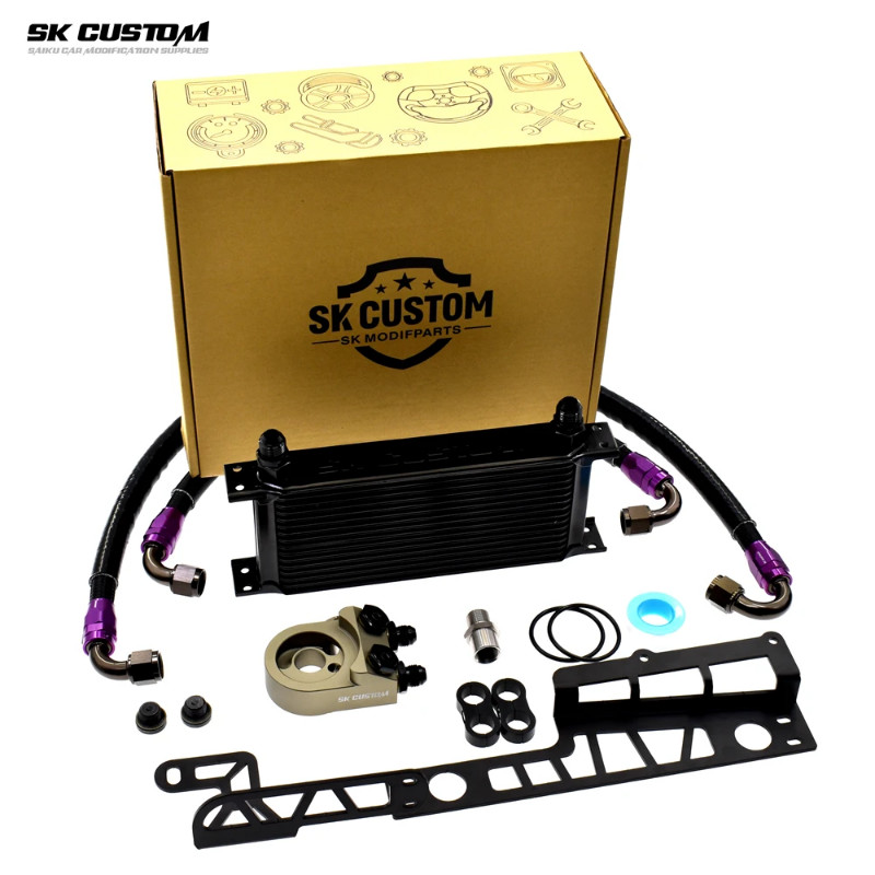 SK CUSTOM For Honda Civic Gen11 Type R FL5 K20C Engine AN10 Radiator ...